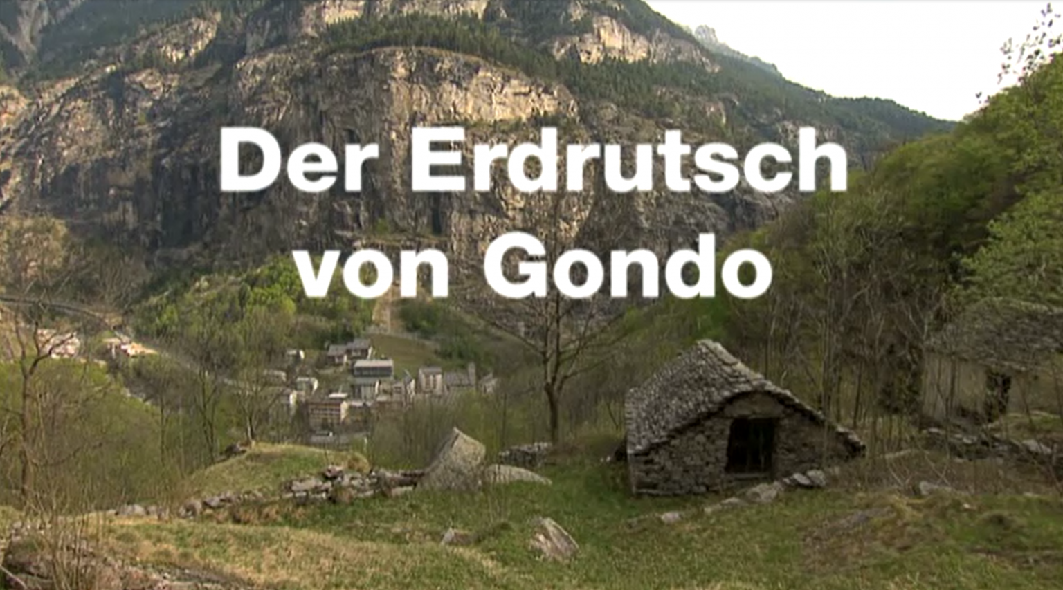 Gondo: una tragedia su cui riflettere