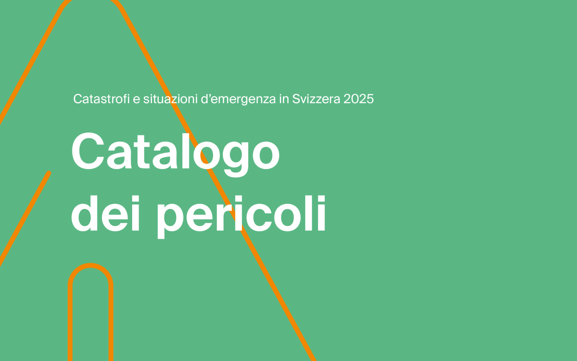 Nuova edizione del catalogo dei pericoli » Alertswiss Blog