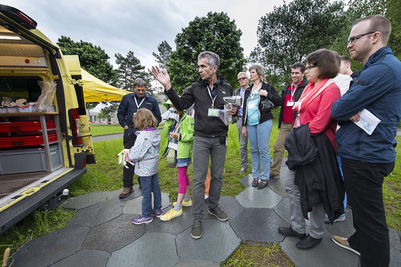 Bilder vom Tag der offenen Tür im Labor Spiez