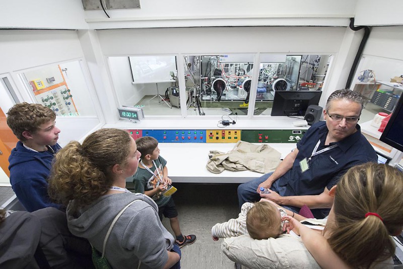 Bilder vom Tag der offenen Tür im Labor Spiez