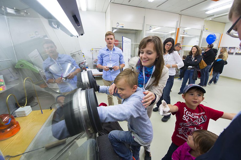Bilder vom Tag der offenen Tür im Labor Spiez