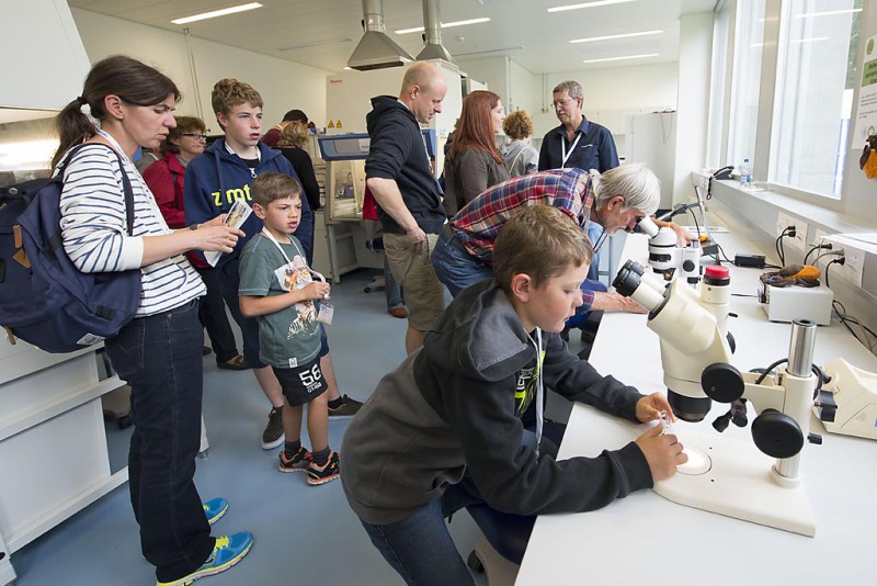 Bilder vom Tag der offenen Tür im Labor Spiez